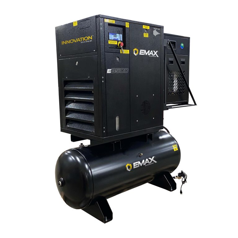 15HP 3PH 208V 56CFM Fixed Speed Industrial Rotary Screw Compressor ...