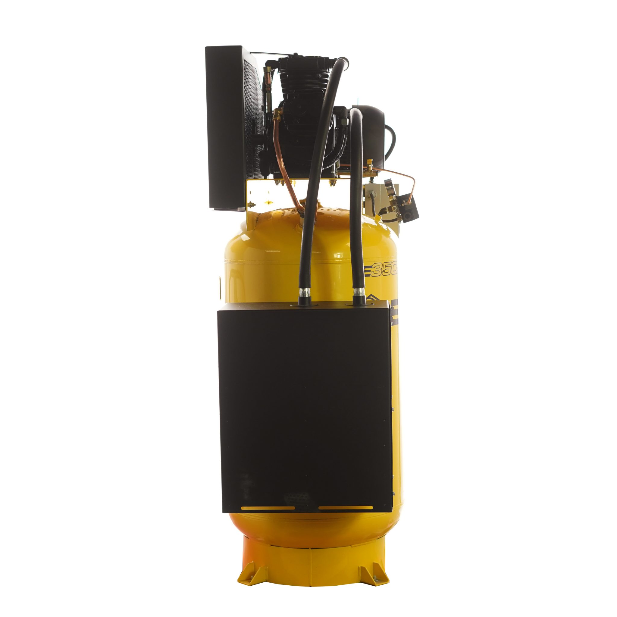 EMAX Silent Air Industrial 7.5HP 26CFM 1-Phase 3CYL 2 Stage 80 Gal ...